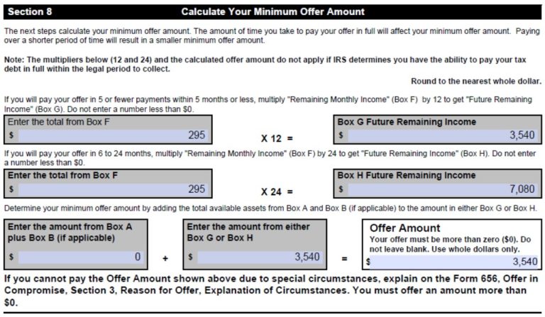 Offer in compromise: How to Get the IRS to Accept Your Offer - Law ...
