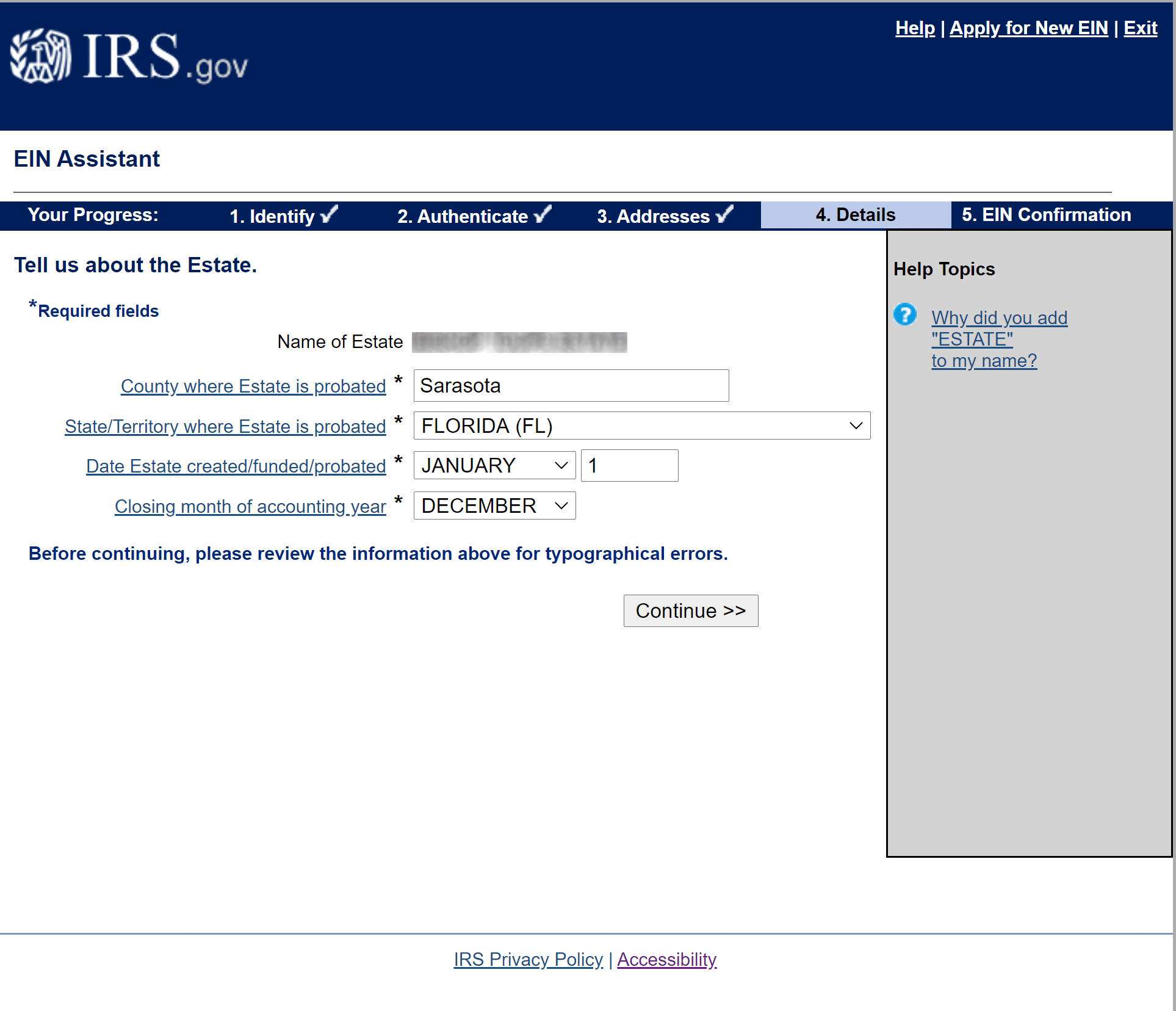 How to Apply for an Estate EIN or TIN Online [9-Step Guide]