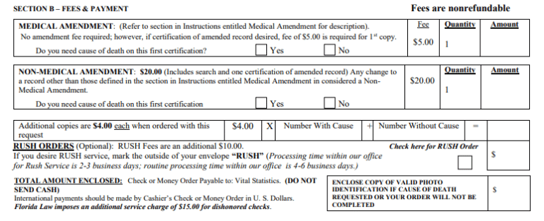Correct or Amend a Florida Death Certificate [5-Step Guide]