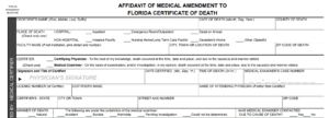Correct or Amend a Florida Death Certificate [5-Step Guide]